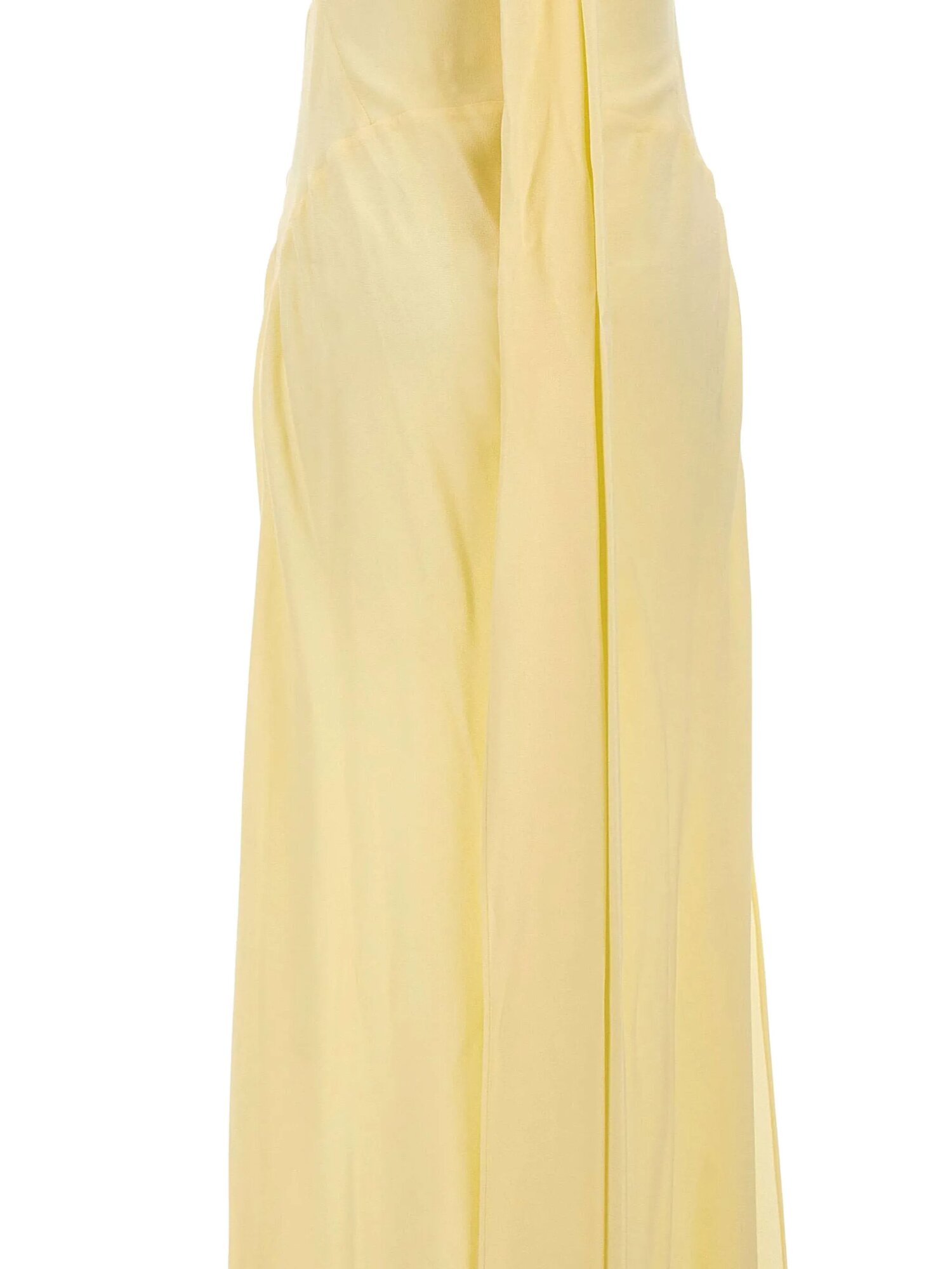 Платье Blumarine Halter neck scarf dress, размер 46, Желтый — фото 1