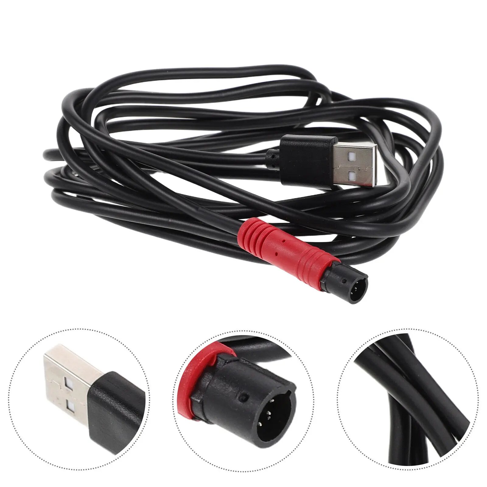 8-жильный USB-кабель питания для видеорегистратора