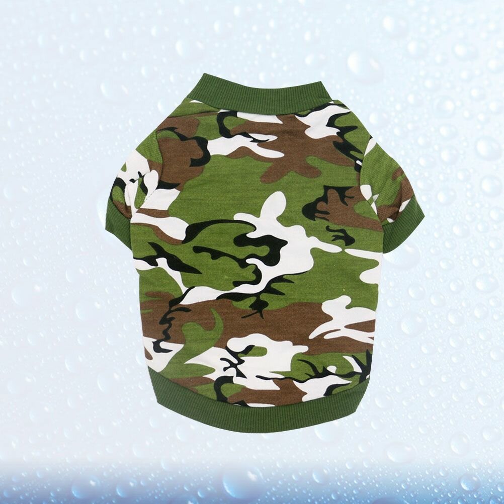 Костюм для собак, Зеленый цвет, Для прогулок и активного отдыха, 1 Комплект