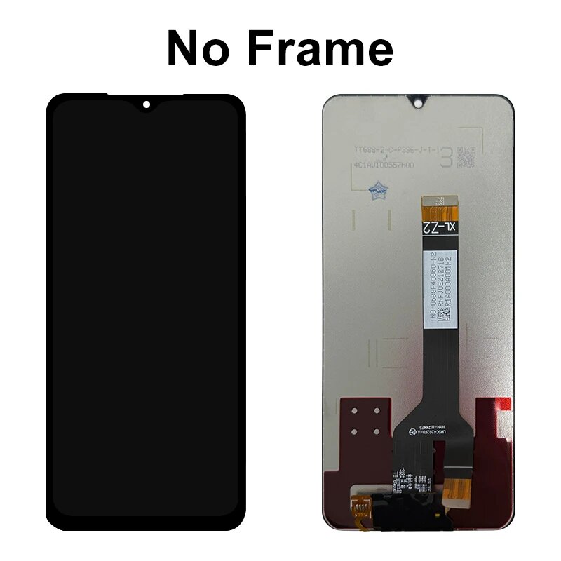 6,88 "выбор для Xiaomi Redmi A5 4G ЖК-дисплей 25028PC03G дигитайзер сенсорного экрана Black no frame