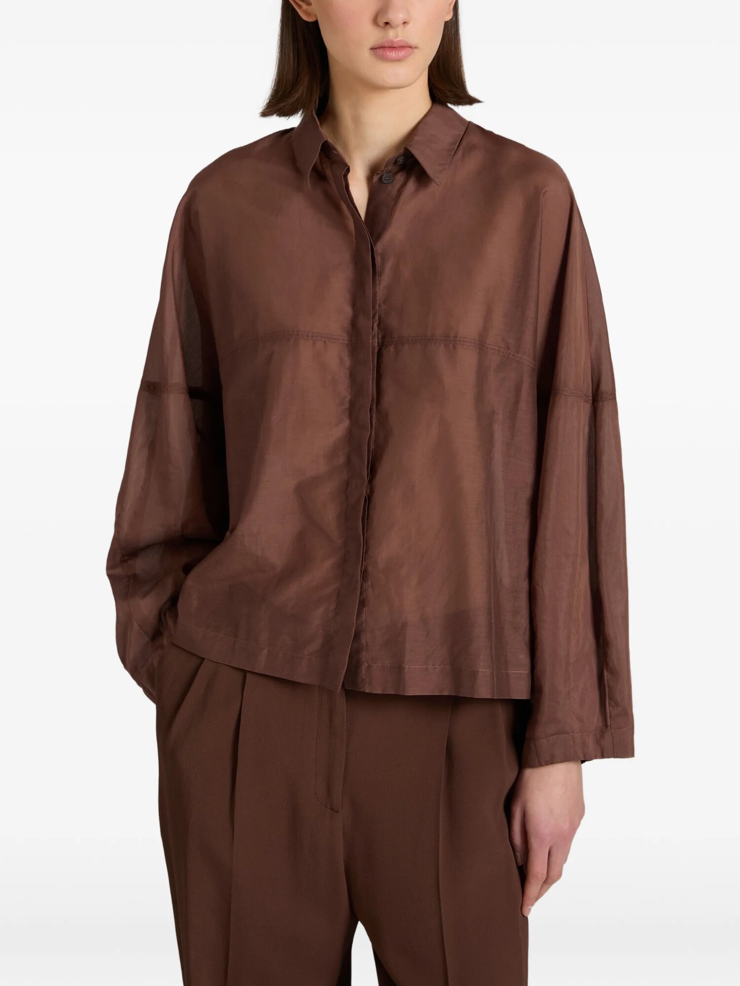 Рубашка Glanshirt Muslin shirt, размер 40 — фото 1
