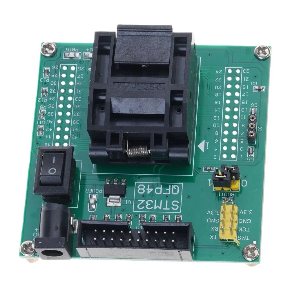 Программный блок тестовой платы загрузчика STM32-LQFP48