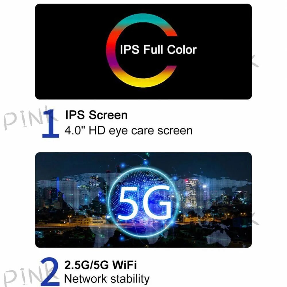 MP3-плеер 2 ГБ, черный, с экраном 480x800, Bluetooth, Wi-Fi, встроенная память — фото 1