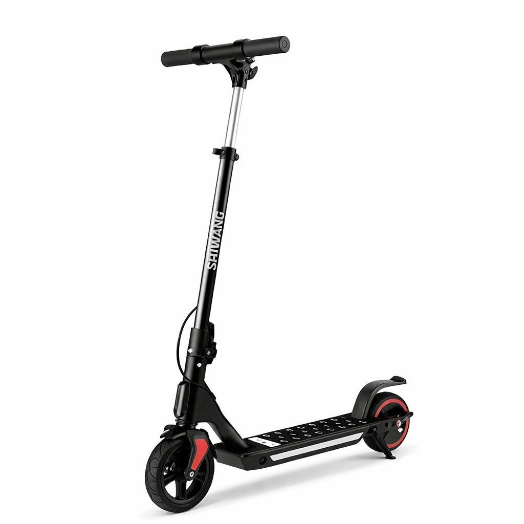 Электросамокат CCL-YING L2, детский, до 16 км/ч, лёгкий, черный