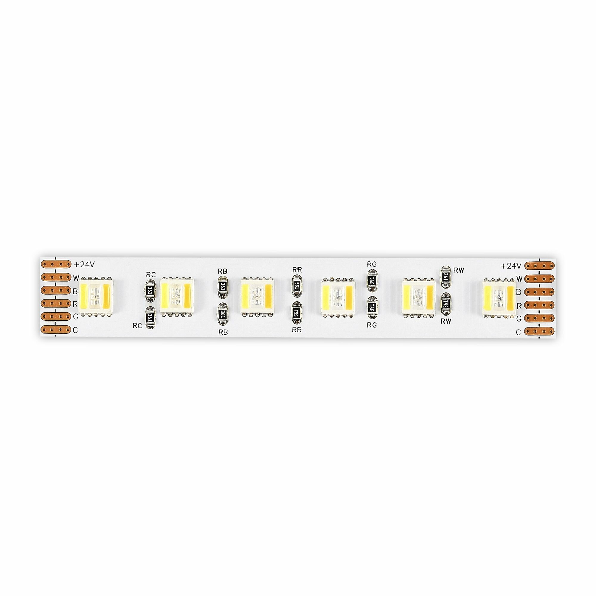 St Luce Светодиодная лента *18W 2700K-6000K Lm Ra90 IP20 L1 000xW12xH2 24VV ST1006.018.20RGBCCT