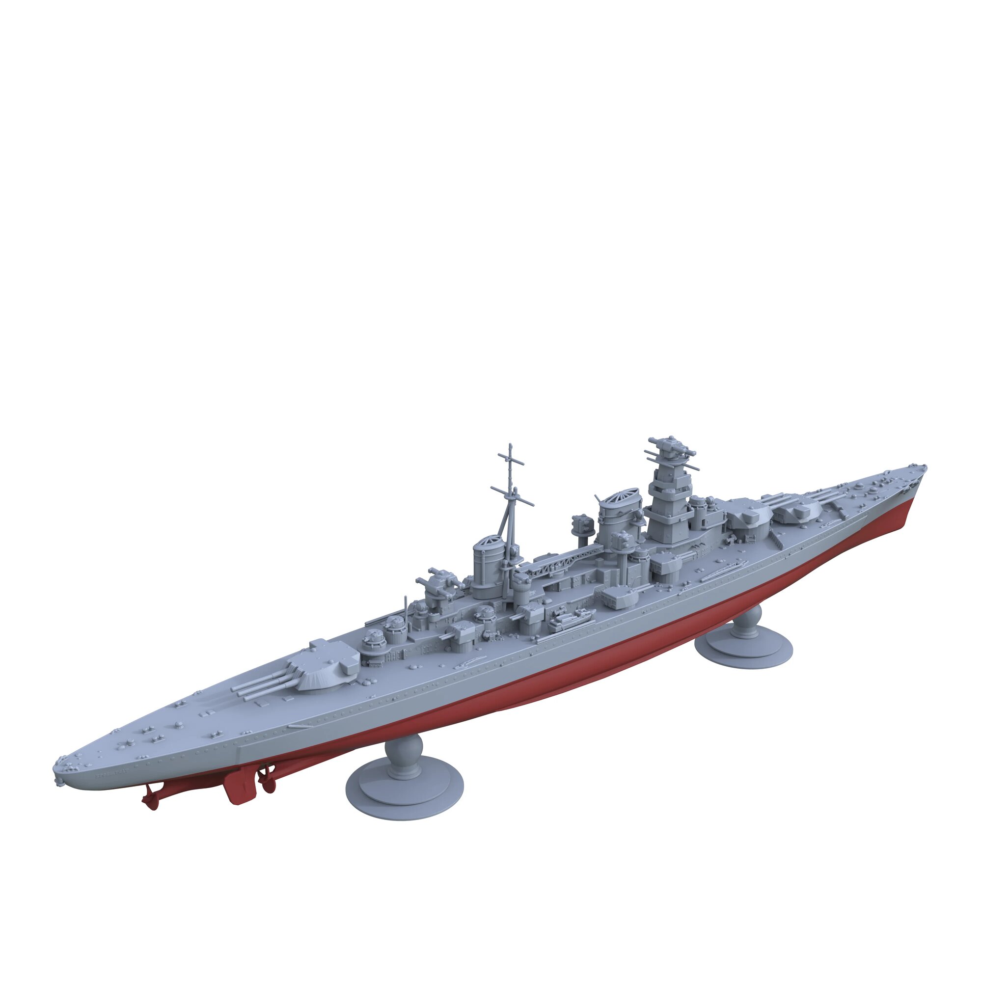 Модель корабля Кронштадтский класс 1/2000, Full Hull, цвет 2000