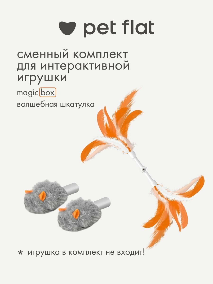 Комплект сменных игрушек для интерактивной игрушки - волшебная шкатулка Magic Box