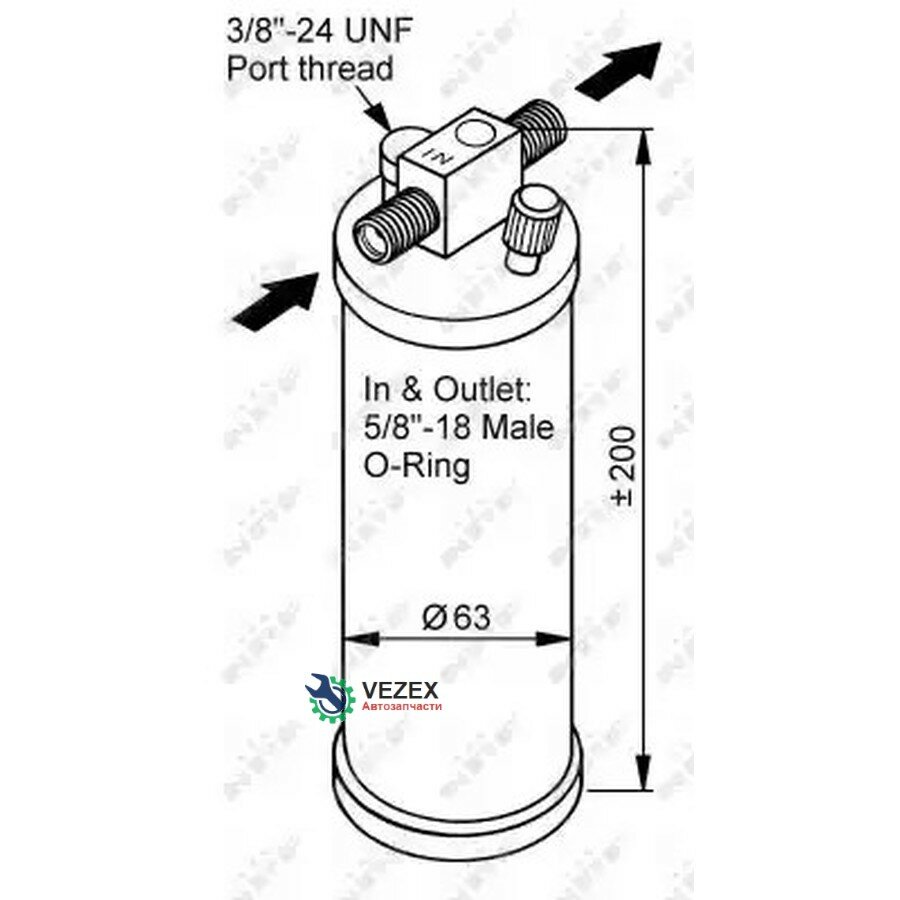 NRF 33116 Осушитель кондиционера