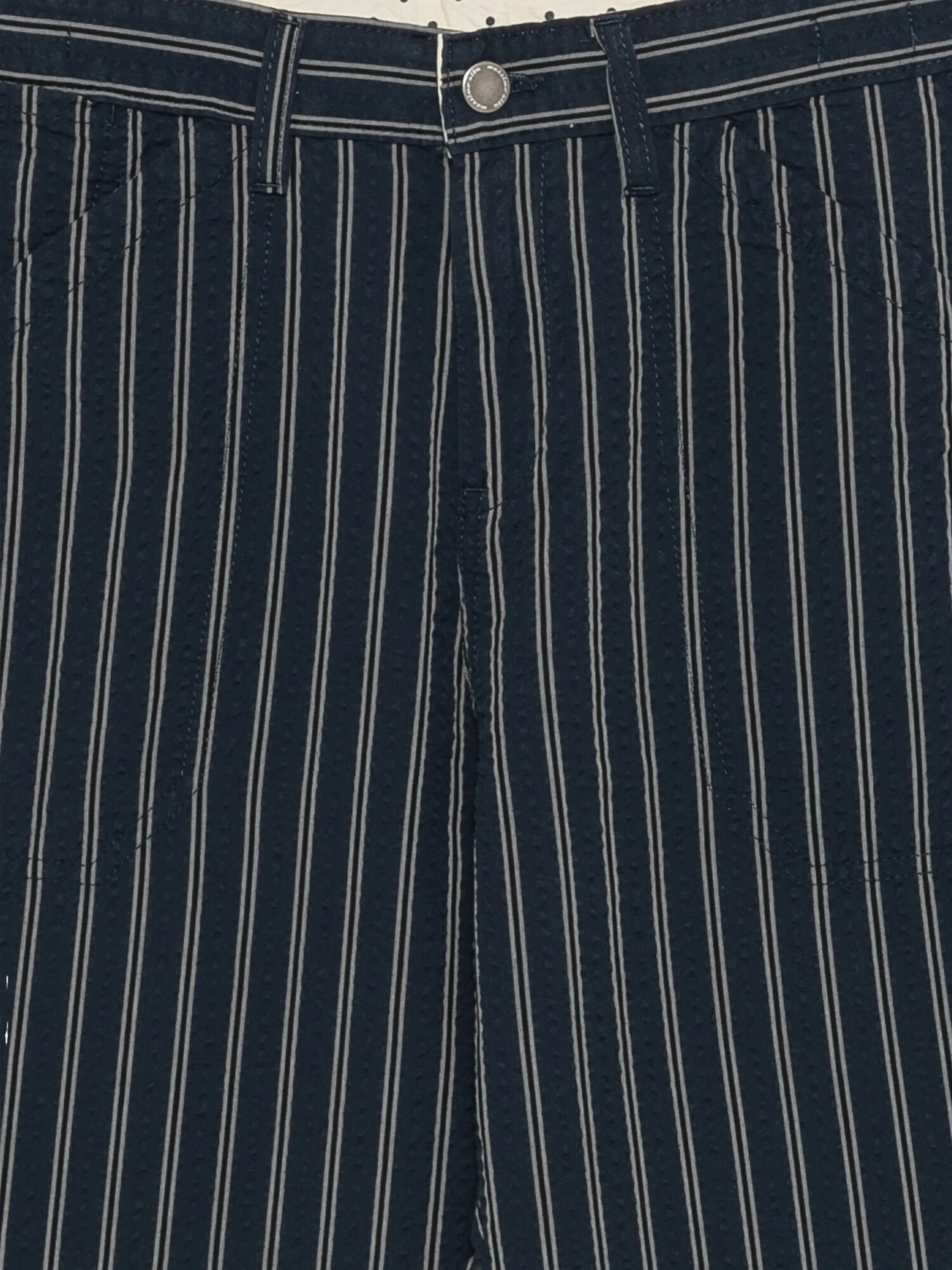Брюки Massimo Alba Stripe-pattern trousers, размер 44, blue — фото 1