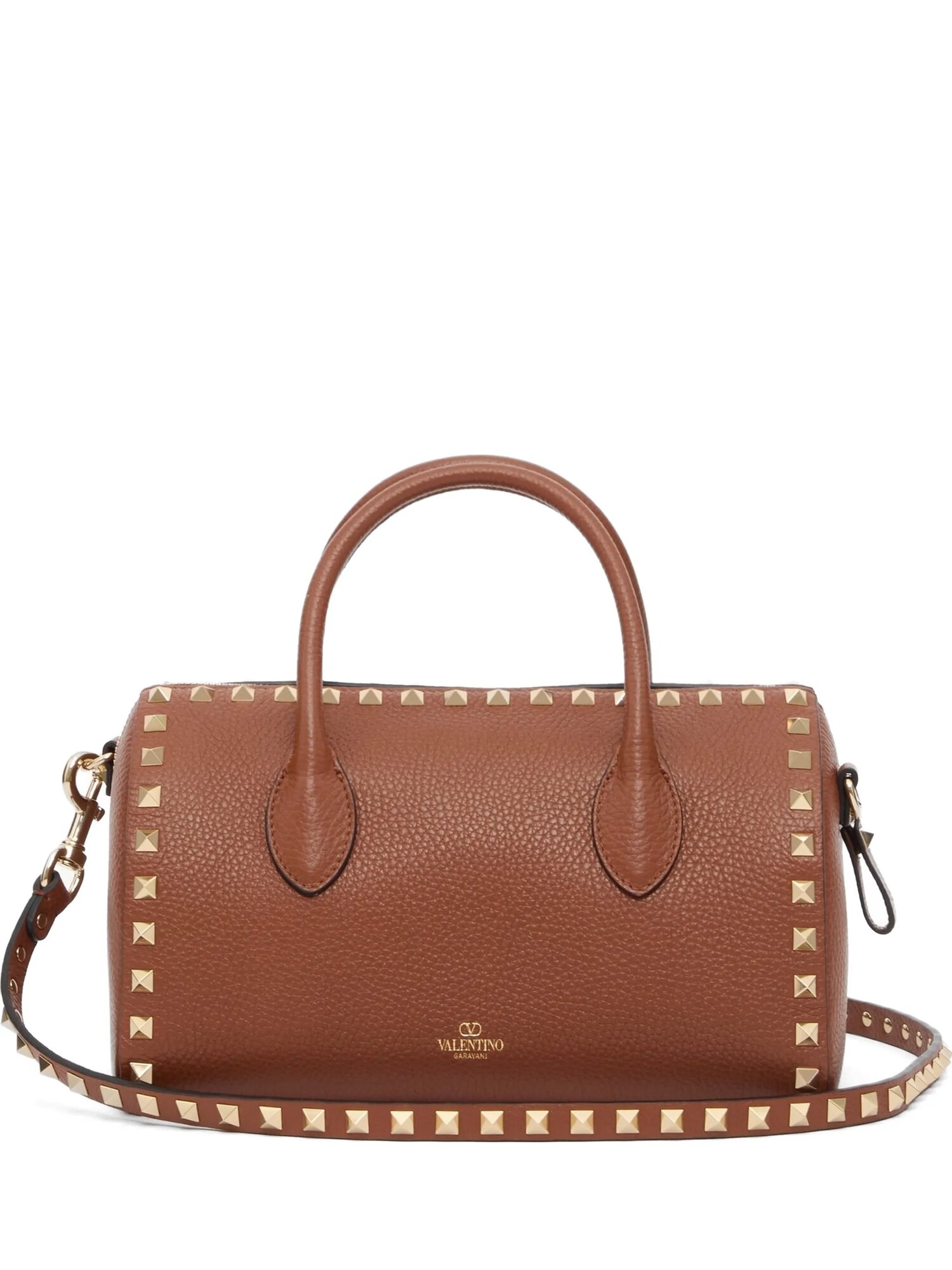 Сумка Rockstud grainy calfskin handbag