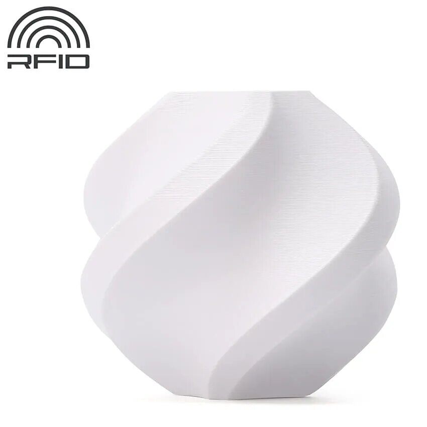 Катушка PETG Basic пластика Bambu lab 1.75 мм 1кг, белая G00-W00-1.75-1000-SPL
