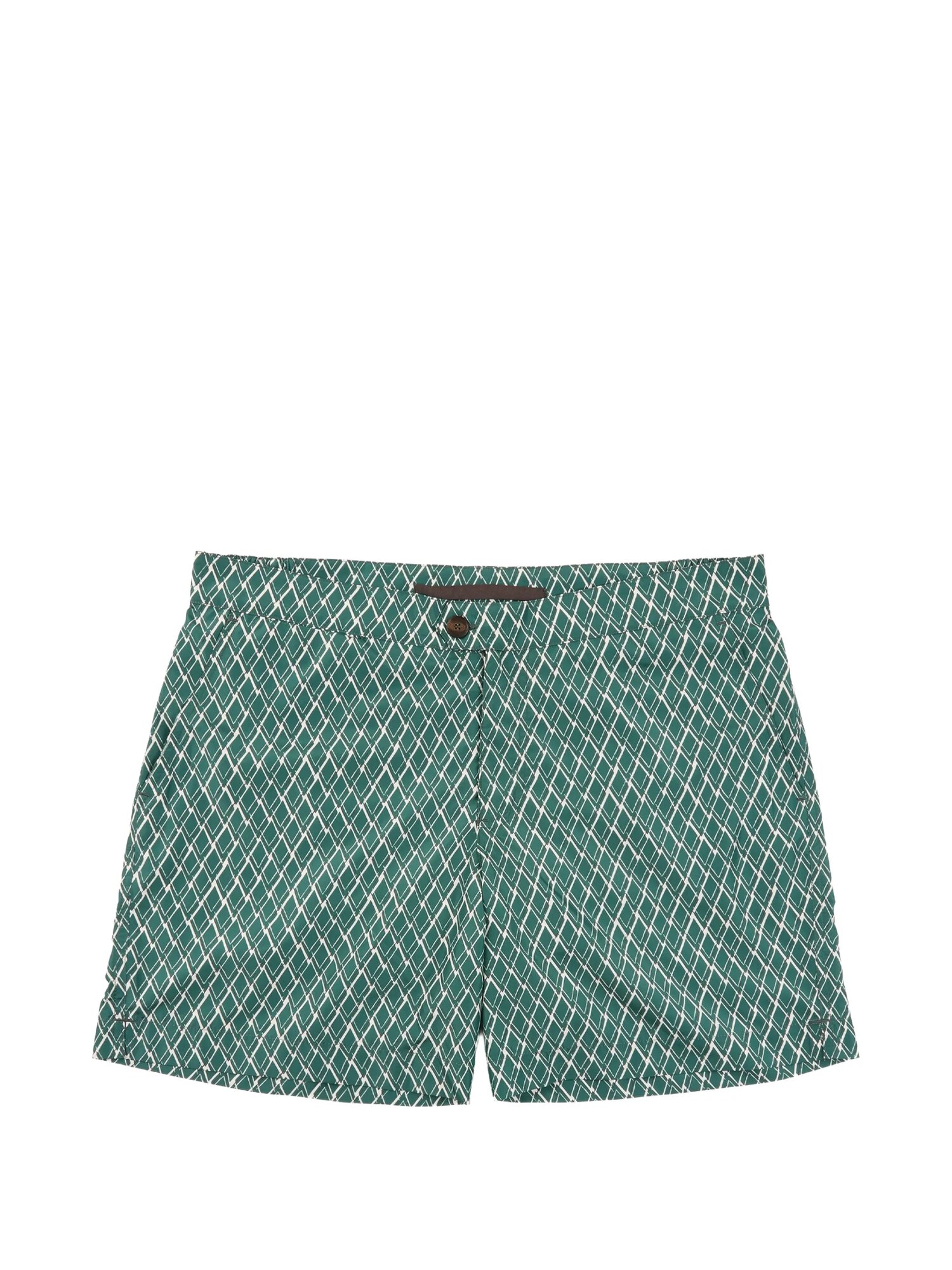Шорты для плавания Geometric-pattern swim shorts