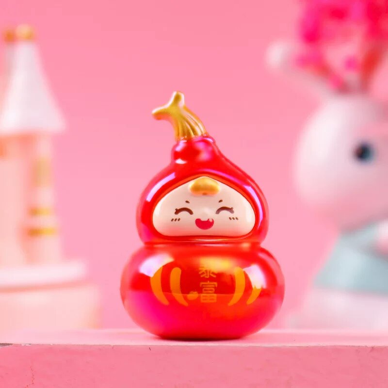 Аутентичная большая и маленькая слепая коробка Xiko Little Fulu, украшения из тыквы, настольная кукла ручной работы,