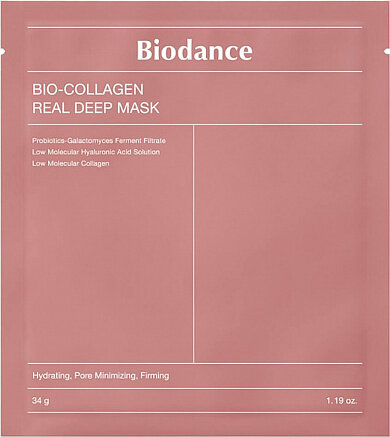 Biodance Ночная гидрогелевая маска с коллагеном для эластичности кожи Bio-Collagen Real Deep Mask 30ml