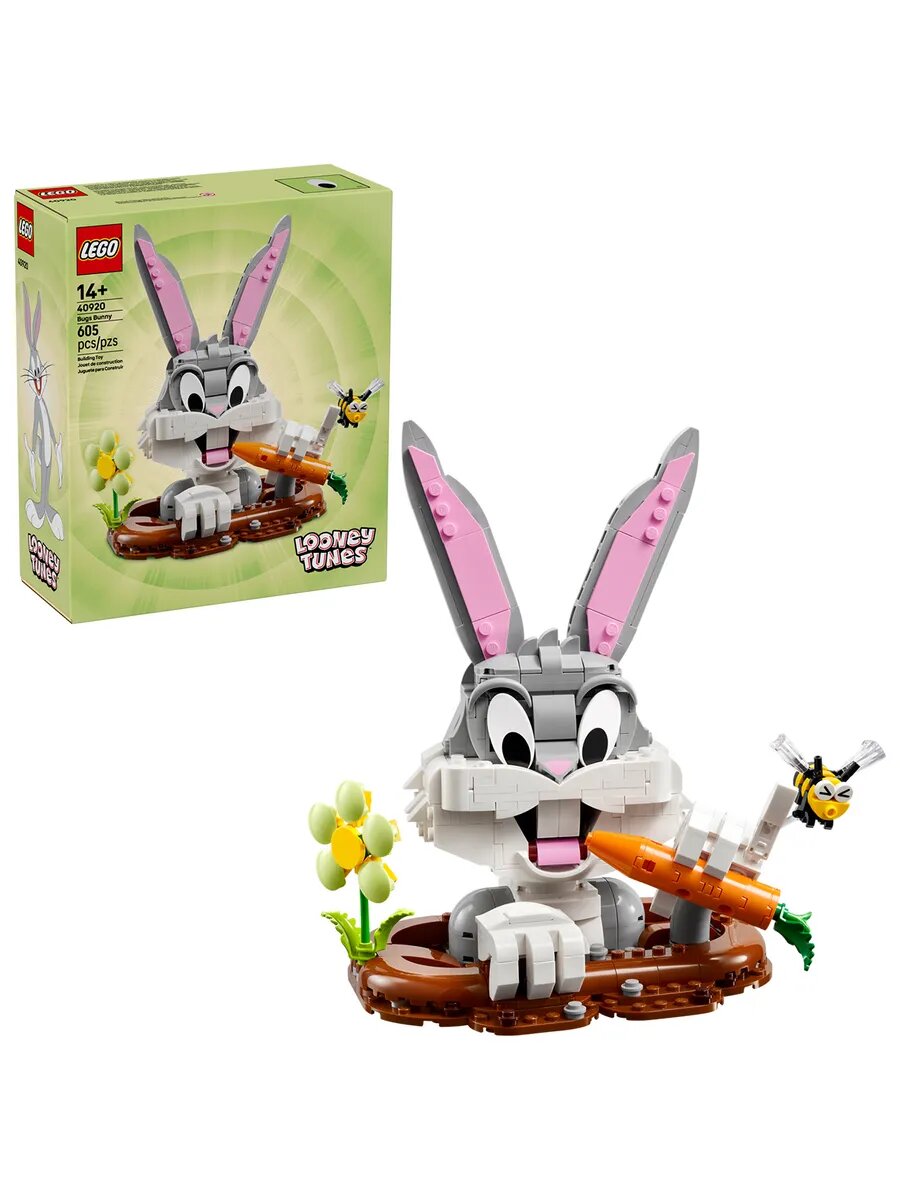 Конструктор LEGO 40920 "Looney Багз Банни", коллекционный, 14+, 605 элементов
