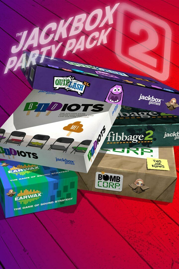 The Jackbox Party Pack 2 — Bundle — ключ активации Xbox / Microsoft Store · Xbox One, Xbox Series X|S · цифровой ключ · любой регион