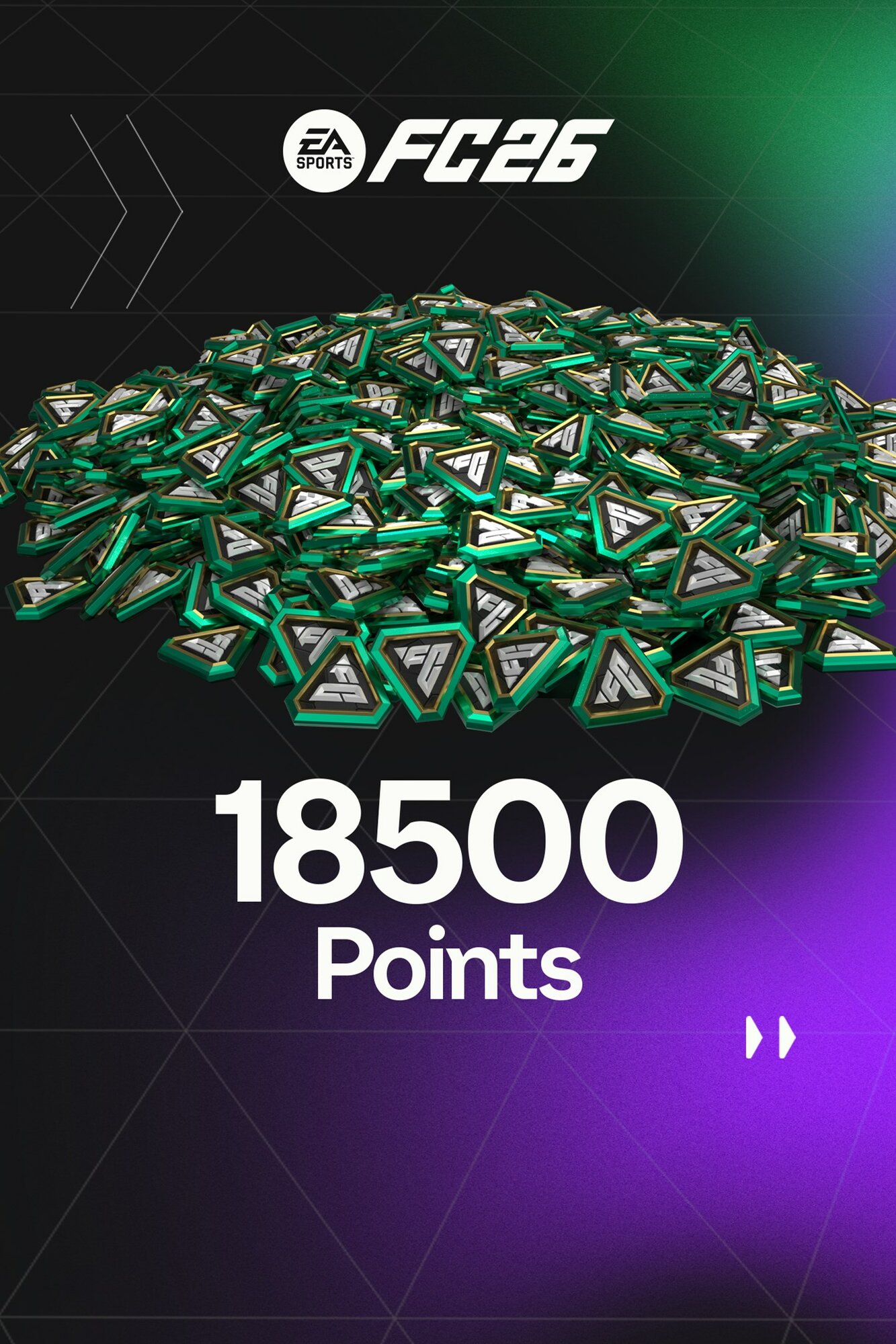 EA SPORTS FC™ 26 - FC Points 18500 — дополнение (DLC) — дополнение (DLC) для Xbox / Microsoft Store · Xbox · цифровой ключ · нужна базовая игра