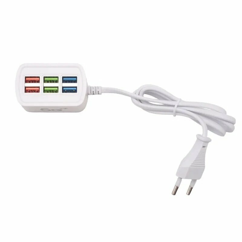 I0USB-Удлинитель Сетевого Фильтра Для Зарядки Телефона С Головкой, Разветвителем Сокетов , Европейской Вилкой.