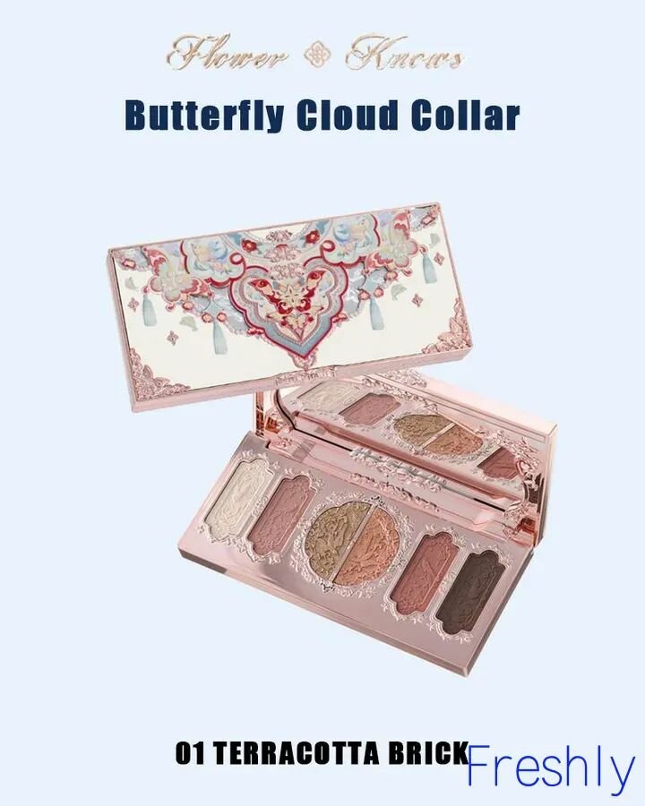 Butterfly Cloud Collar Палитра теней для век, 6,5 г - 01 Terracotta Brick