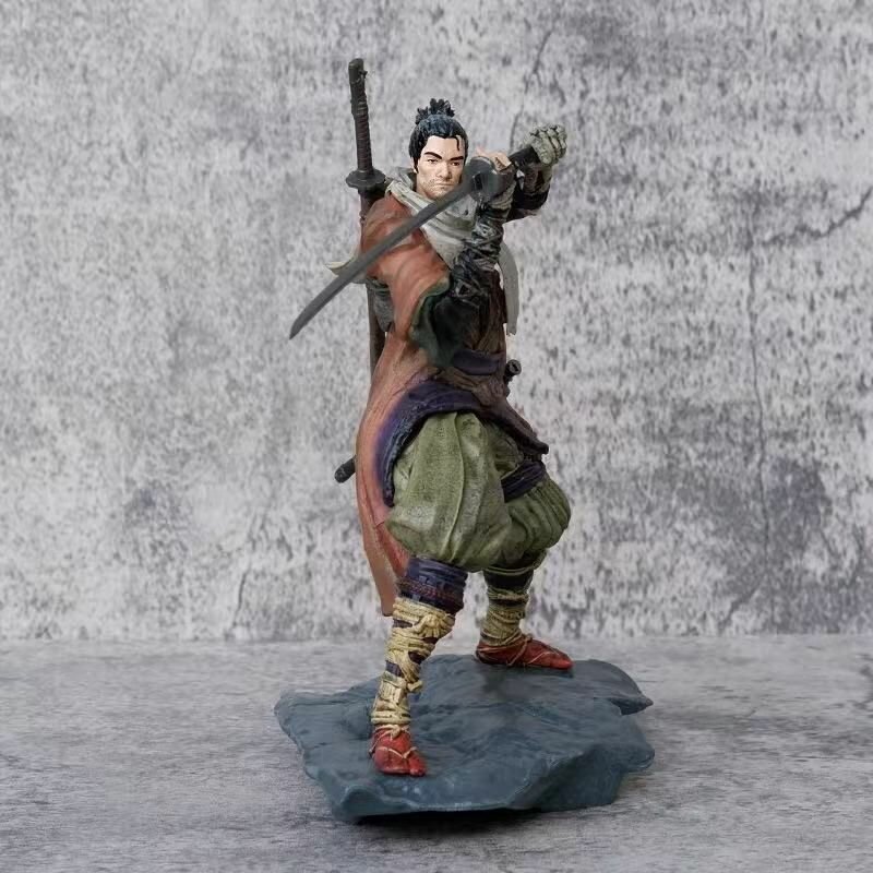 Коллекционная статуэтка Волка из игры Sekiro: Shadows Die Twice, детализированная модель