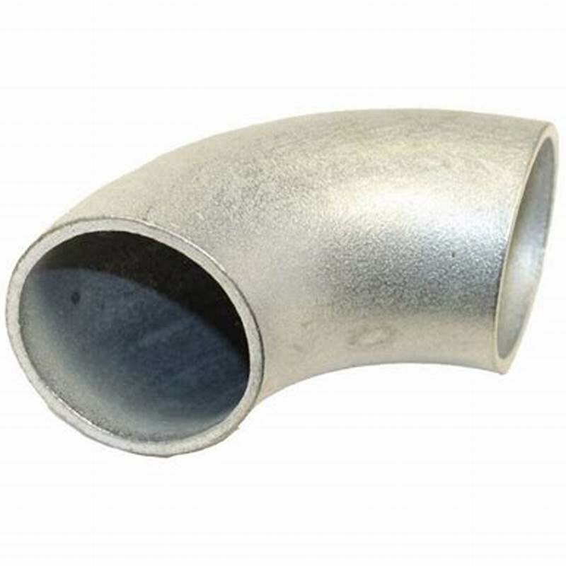 Отвод 90°, Ду 159 × 4,5–5, оцинкованный