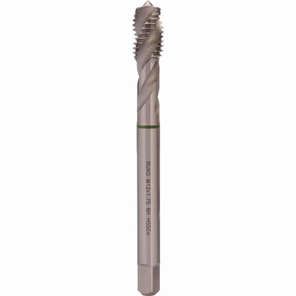 Машинный метчик Ruko М 12 Шаг 1.75 мм HSSE-Co5 233120E
