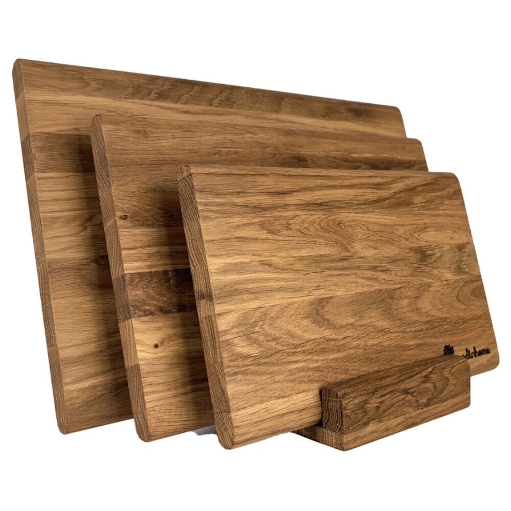Комплект из 3-х разделочных досок Woodinhome CB001ONKIT3, дуб