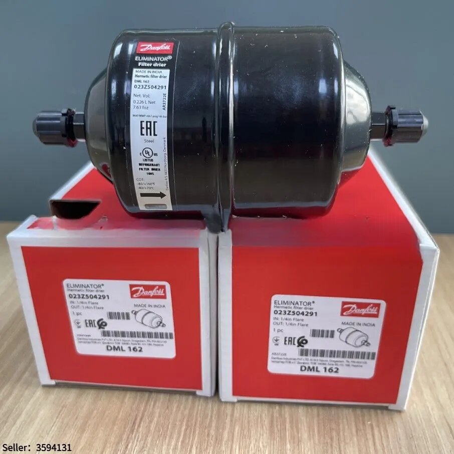 Сушильный фильтр DANFOSS DML 162 с резьбовым отверстием 1/4 6,35 мм