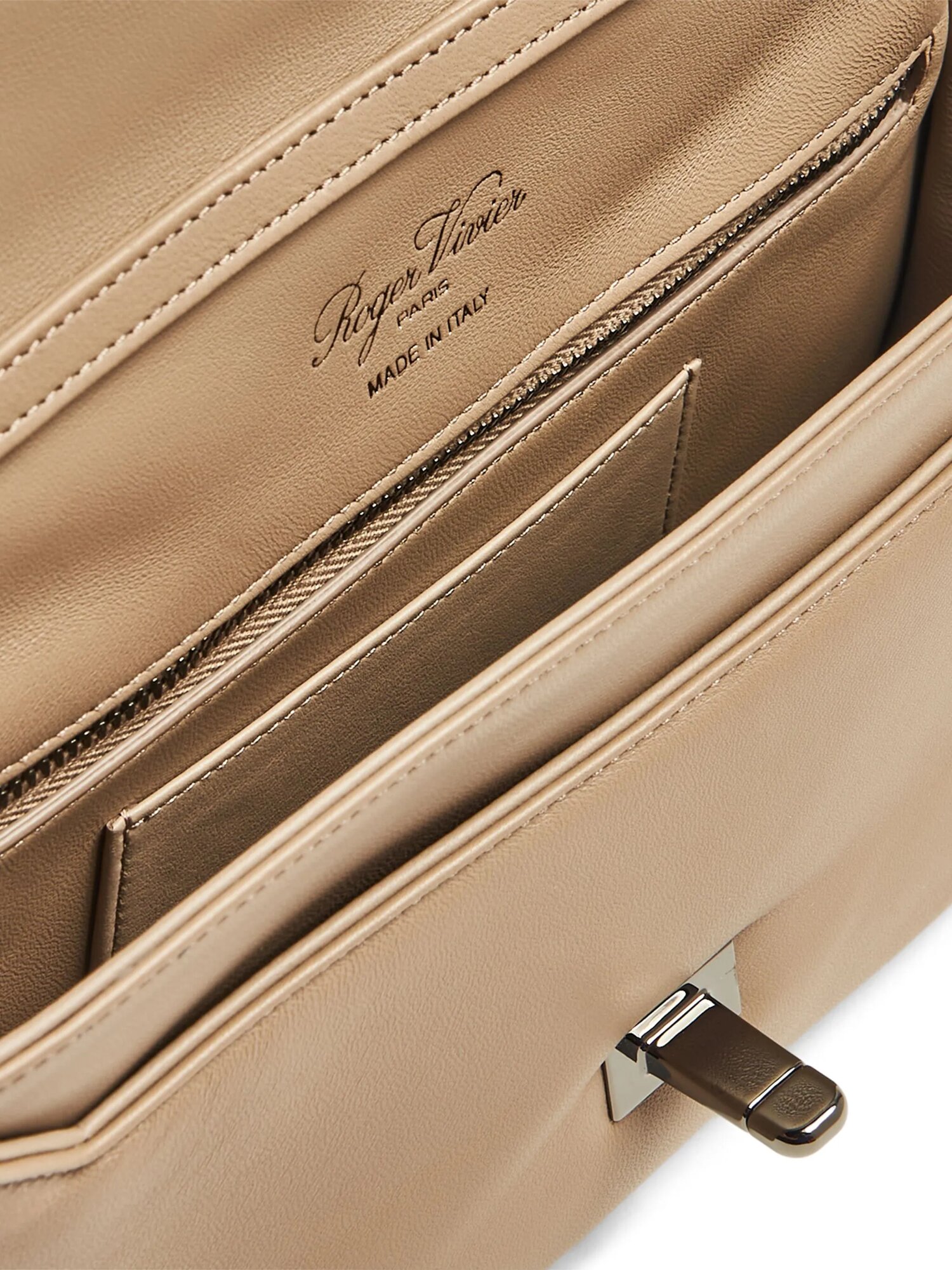 Сумка Roger Vivier Viv' Choc, brown — фото 1