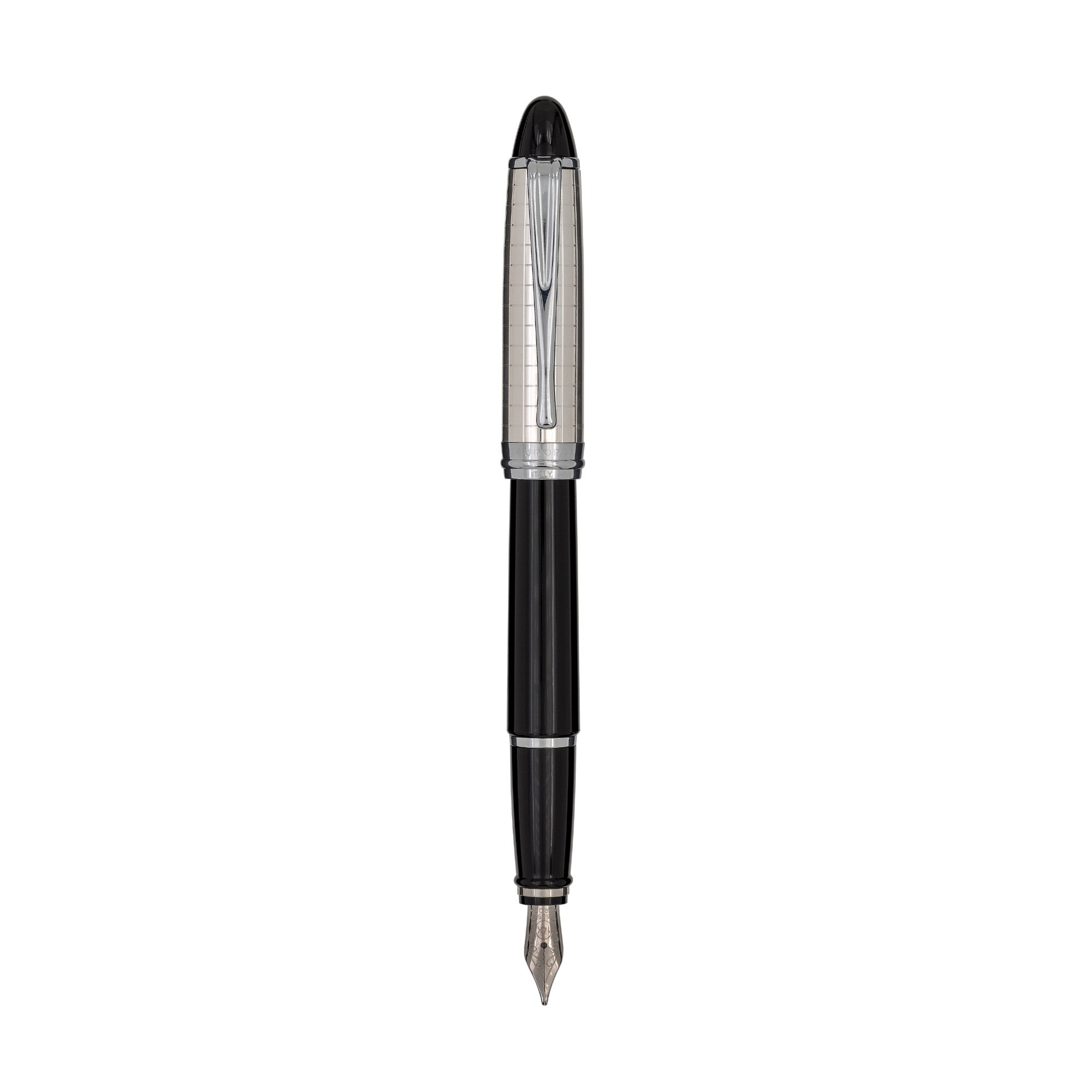 Перьевая ручка Aurora Ipsilon Quadra Black CT, перо M, в подарочной коробке B14-CQNM