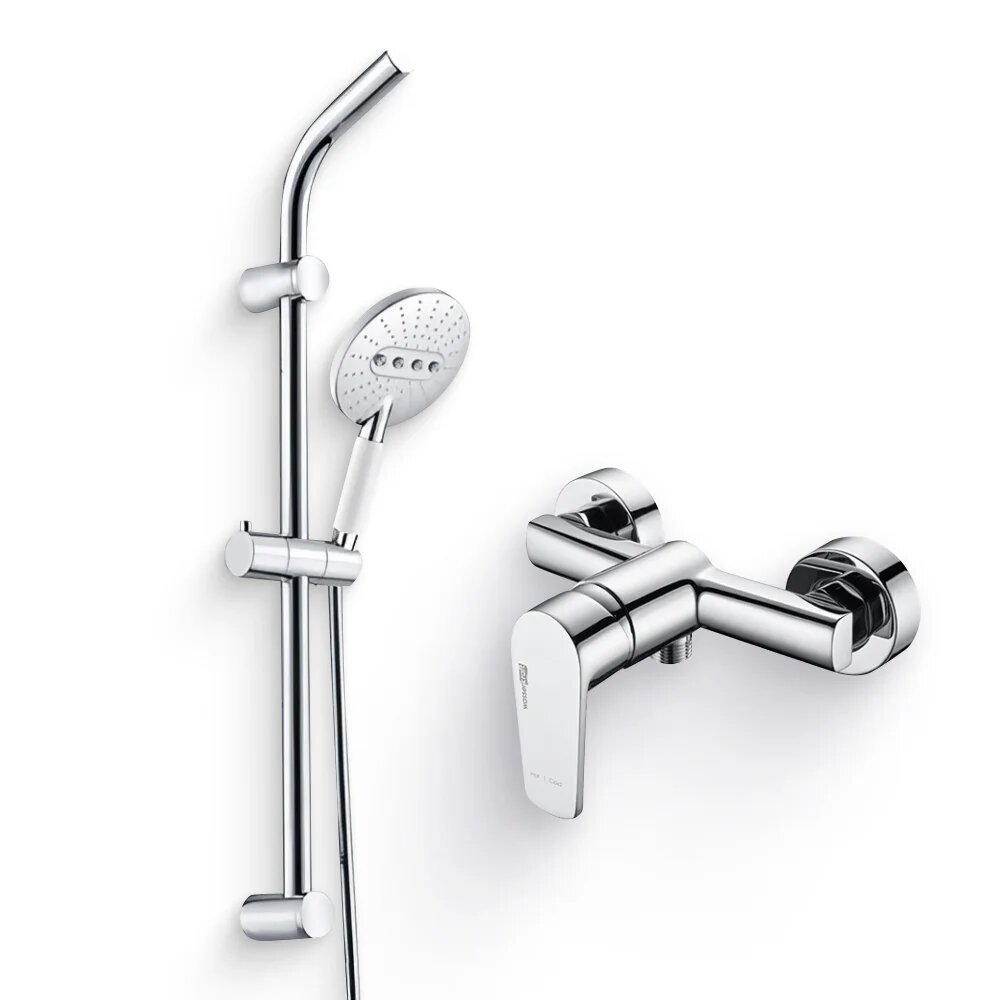 Душевой комплект Смеситель для душа Wasserkraft Диль (Dill) 6102 / Гарнитур A044