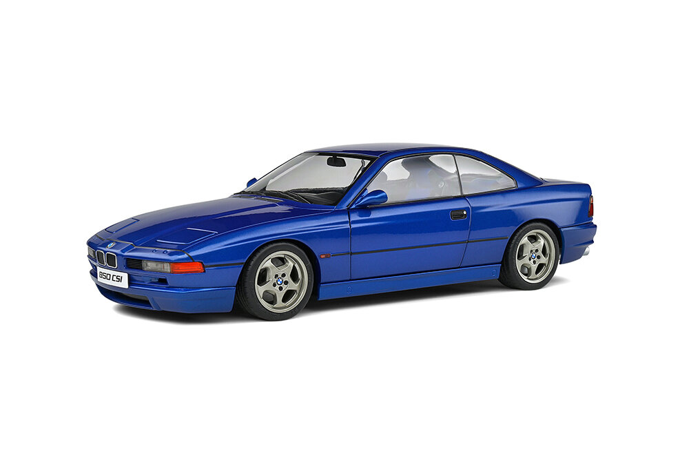 Модель коллекционная SOLIDO Bmw 850 csi E31 1990 blue metallic / бмв 850 синяя
