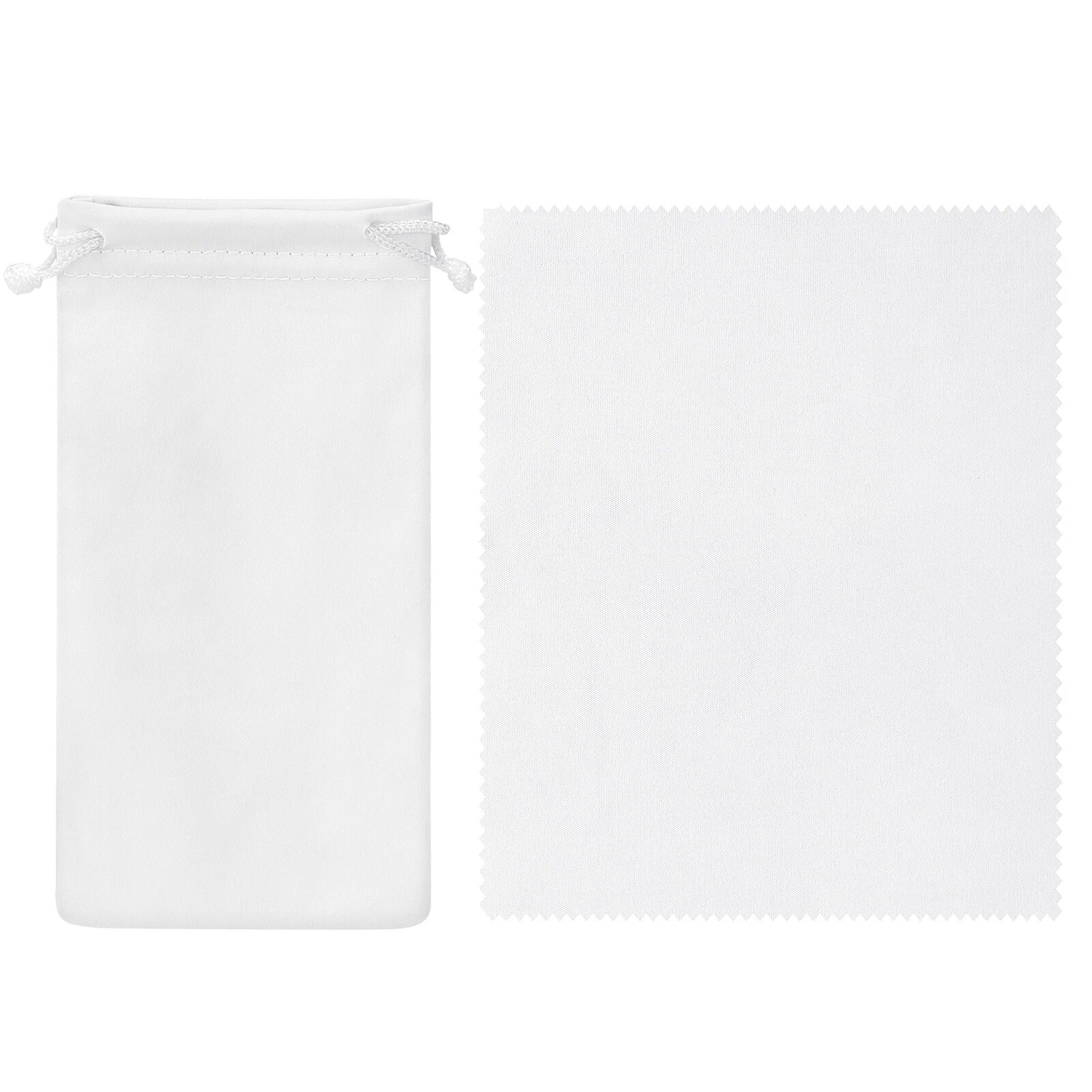 Чехол для очков из микрофибры Белый, White