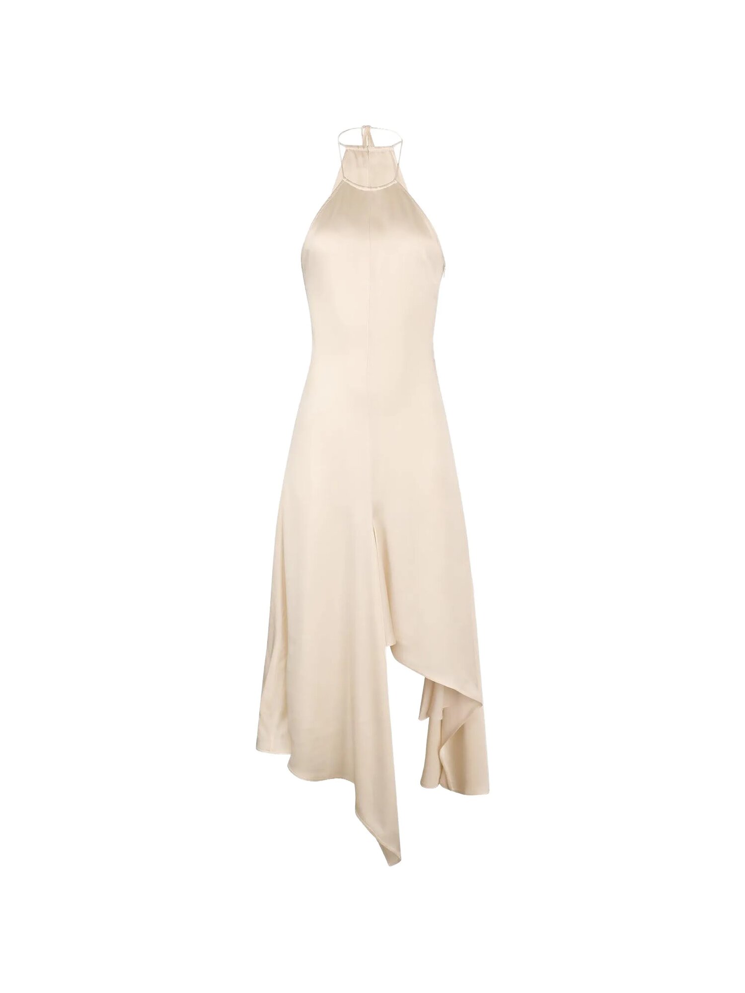 Платье Halterneck draped maxi dress
