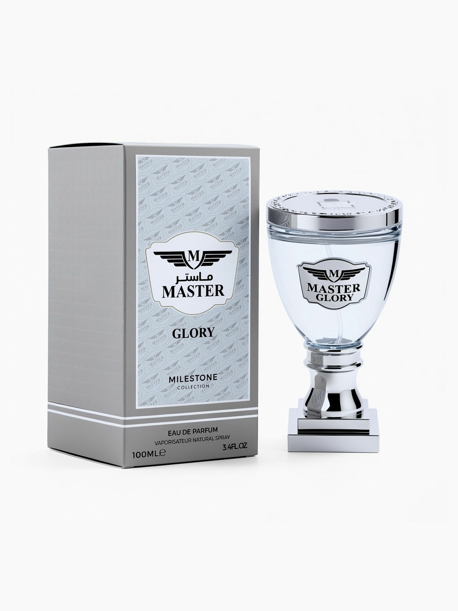 Парфюмерная вода мужская MASTER GLORY, 100 мл, группа ароматов: акватические