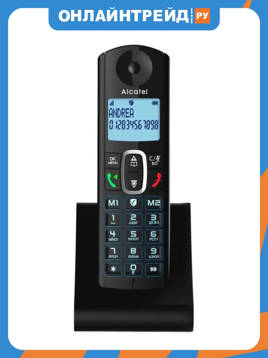 Радиотелефон Alcatel F685 RU BLACK [ATLB1429879]
