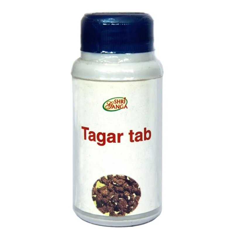 Тагара Шри Ганга (Tagar Shri Ganga), 120 таблеток