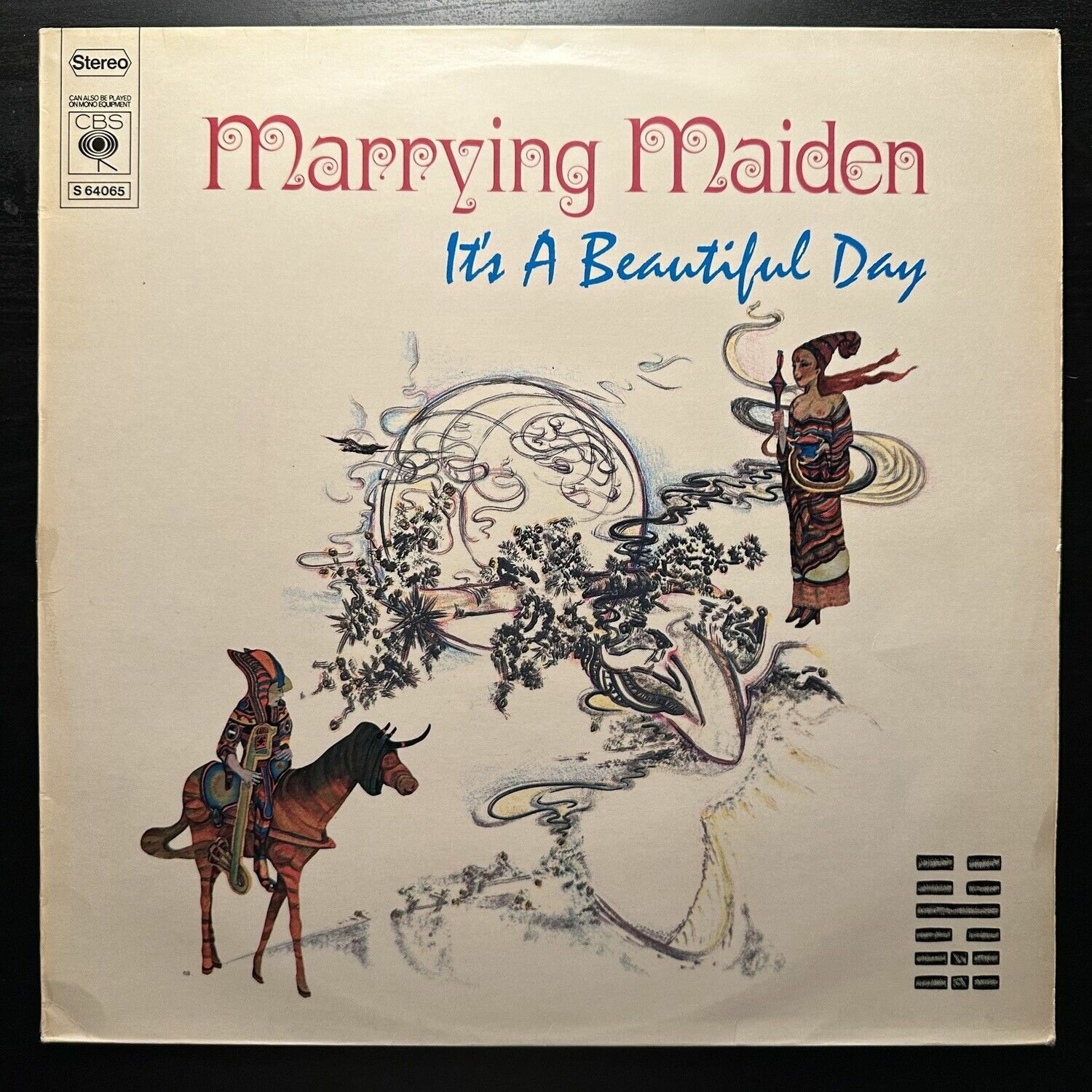 Виниловая пластинка It's A Beautiful Day Marrying Maiden (Голландия 1970г.)