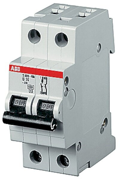 2CDS281001R0404; S201Р Автоматический выключатель 1P 40А (С) 15kA ABB