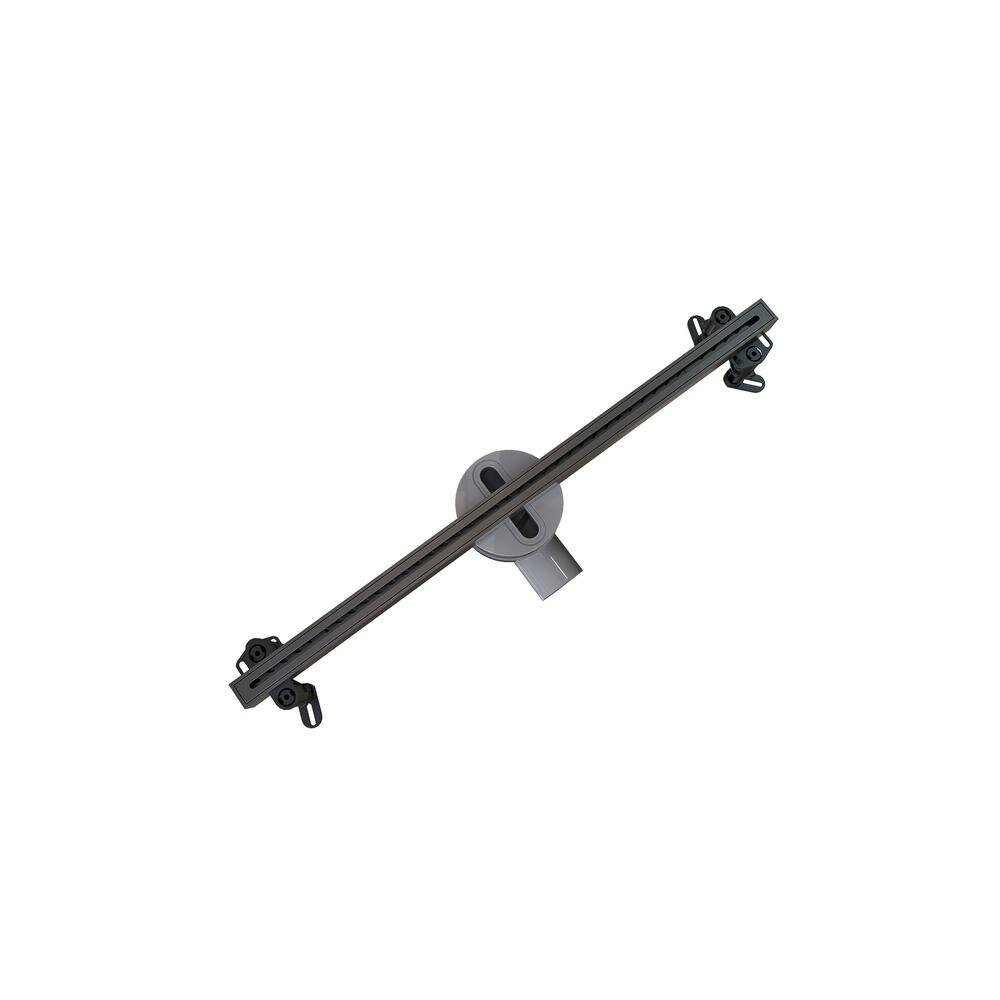 Душевой лоток Knotlor Ядро 60 SDRS0600GM с решеткой цвет Вороненая сталь