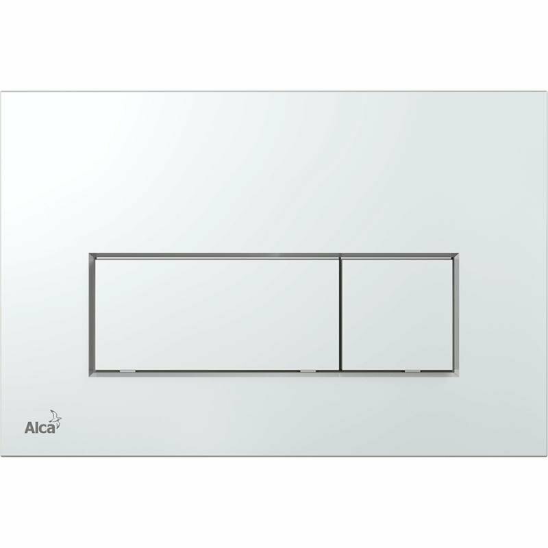 Кнопка смыва для инсталляции Alcaplast Thin M571 Хром глянцевый