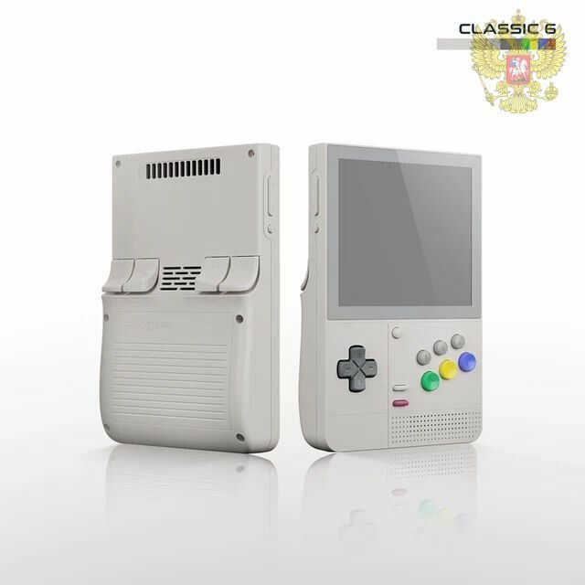 Портативная игровая консоль Retroid Pocket Classic на базе Android 14 с экраном OMOLED 3,92 дюйма, разрешением HD 1240*1080, Bluetooth 5.1, 6+128G.