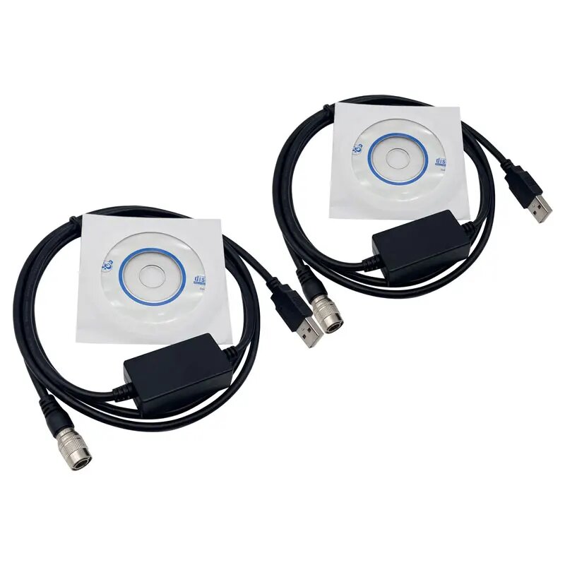 USB-кабель для Nikon Total Stations 6-контактный DTM-322 NPL-332