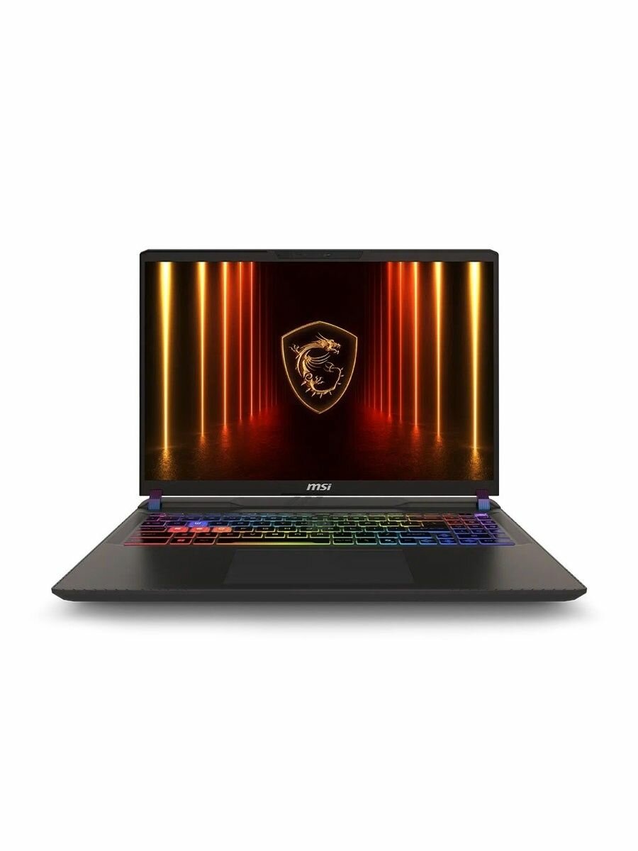 MSI Vector 16 HX AI 2025 экран IPS 2560x1600 240Hz Игровой ноутбук 16", Intel Core Ultra 7 255HX, RAM 32 ГБ, SSD 1024 ГБ, NVIDIA GeForce RTX 5070 Ti (12 Гб), Windows Home, (A2XWHG-285US), серый, Русская раскладка