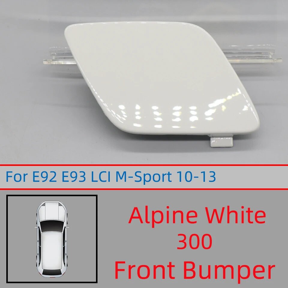 Крышка буксировочного крюка BMW E92/E93 Alpine White M