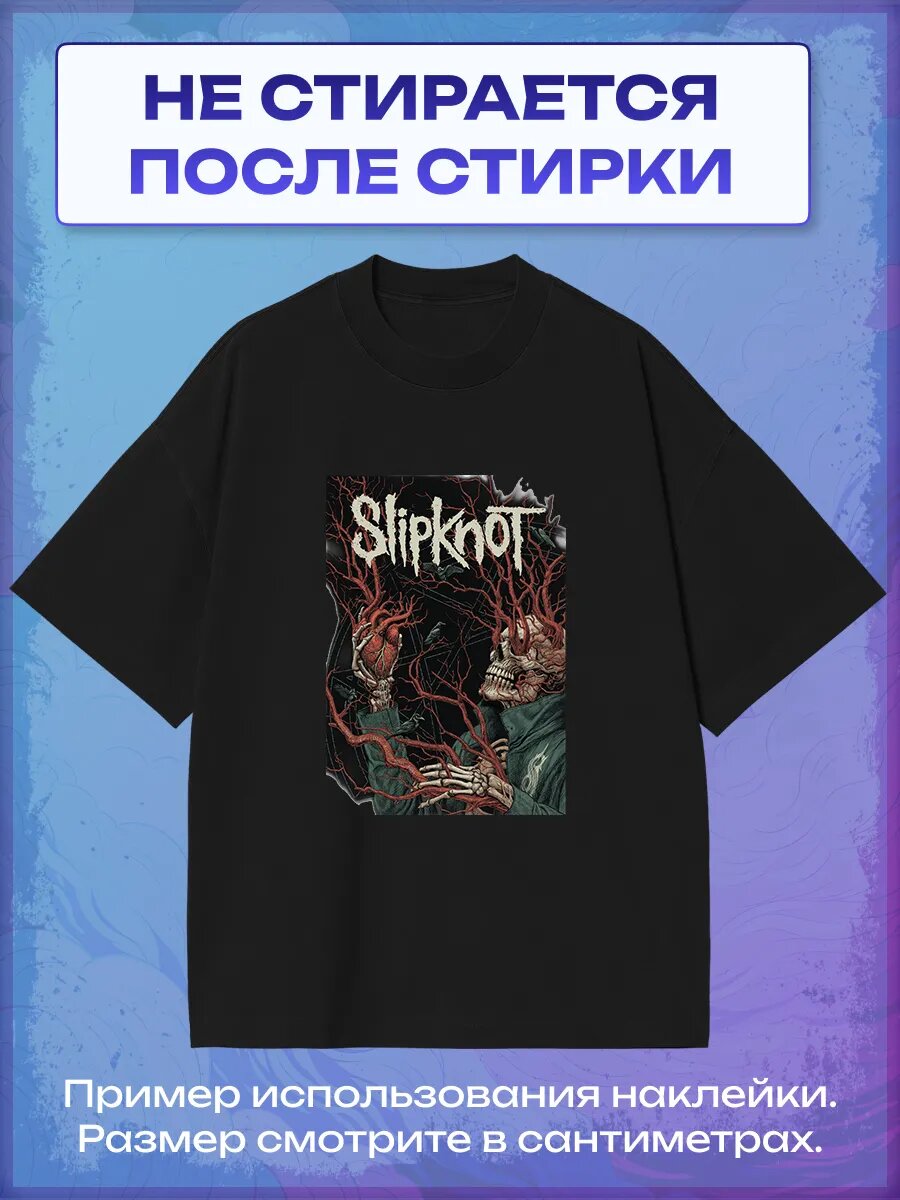 Термонаклейка slipknot — фото 1