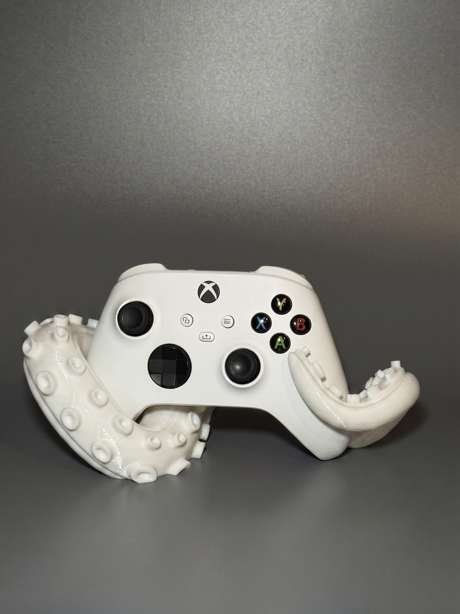 Подставка для геймпада Octopus - геймерский стенд держатель контроллера PS5, Xbox белый