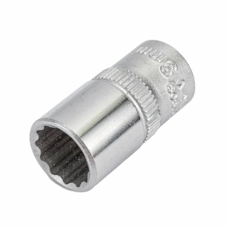 Головка торцевая 1/4" 12-гранная, 9 мм, L25 мм, Force 52909