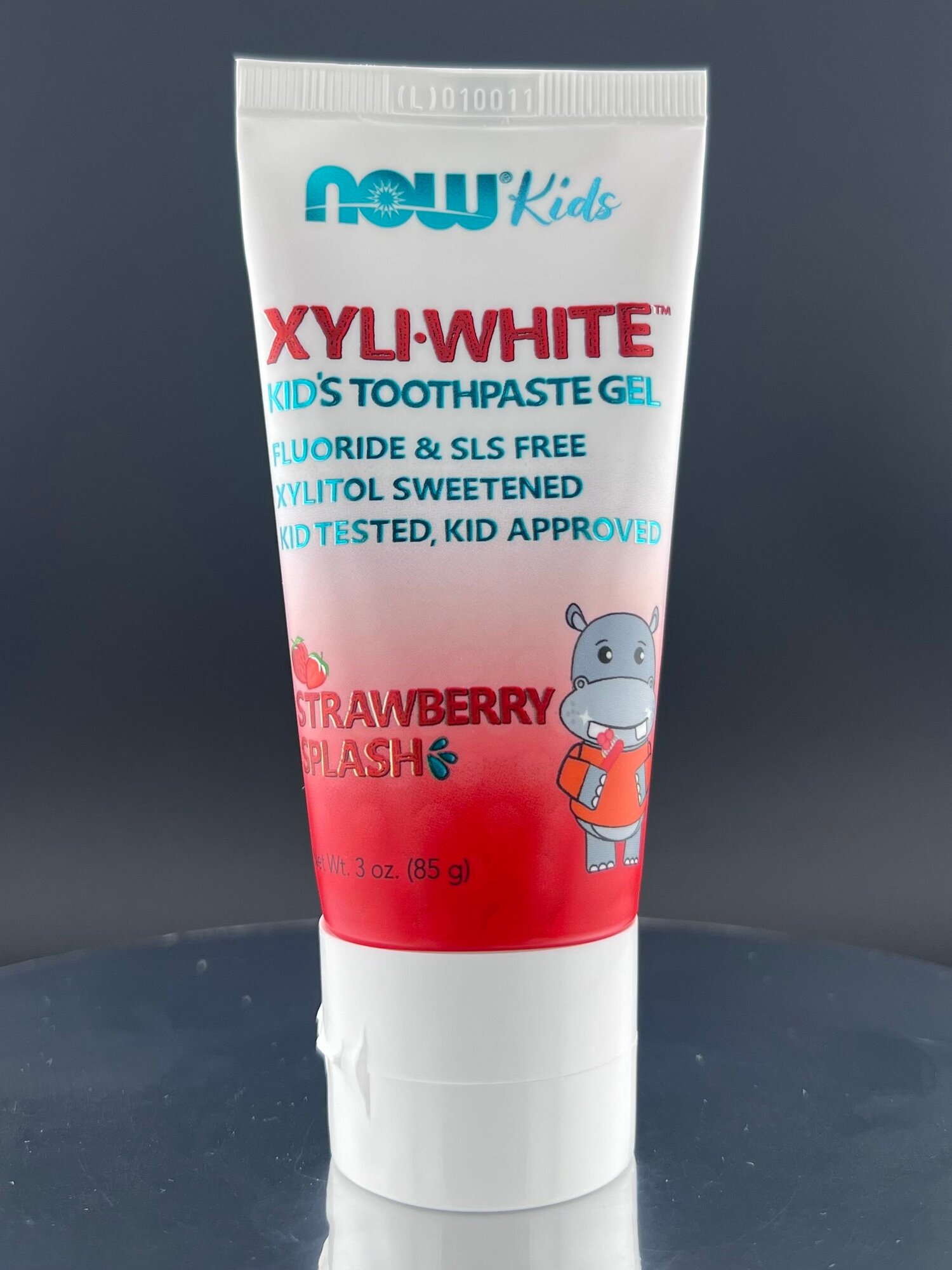 Зубная паста-гель для детей, Now Foods, XyliWhite Strawberry Splash Toothpaste Gel for Kids, клубника, 85 гр
