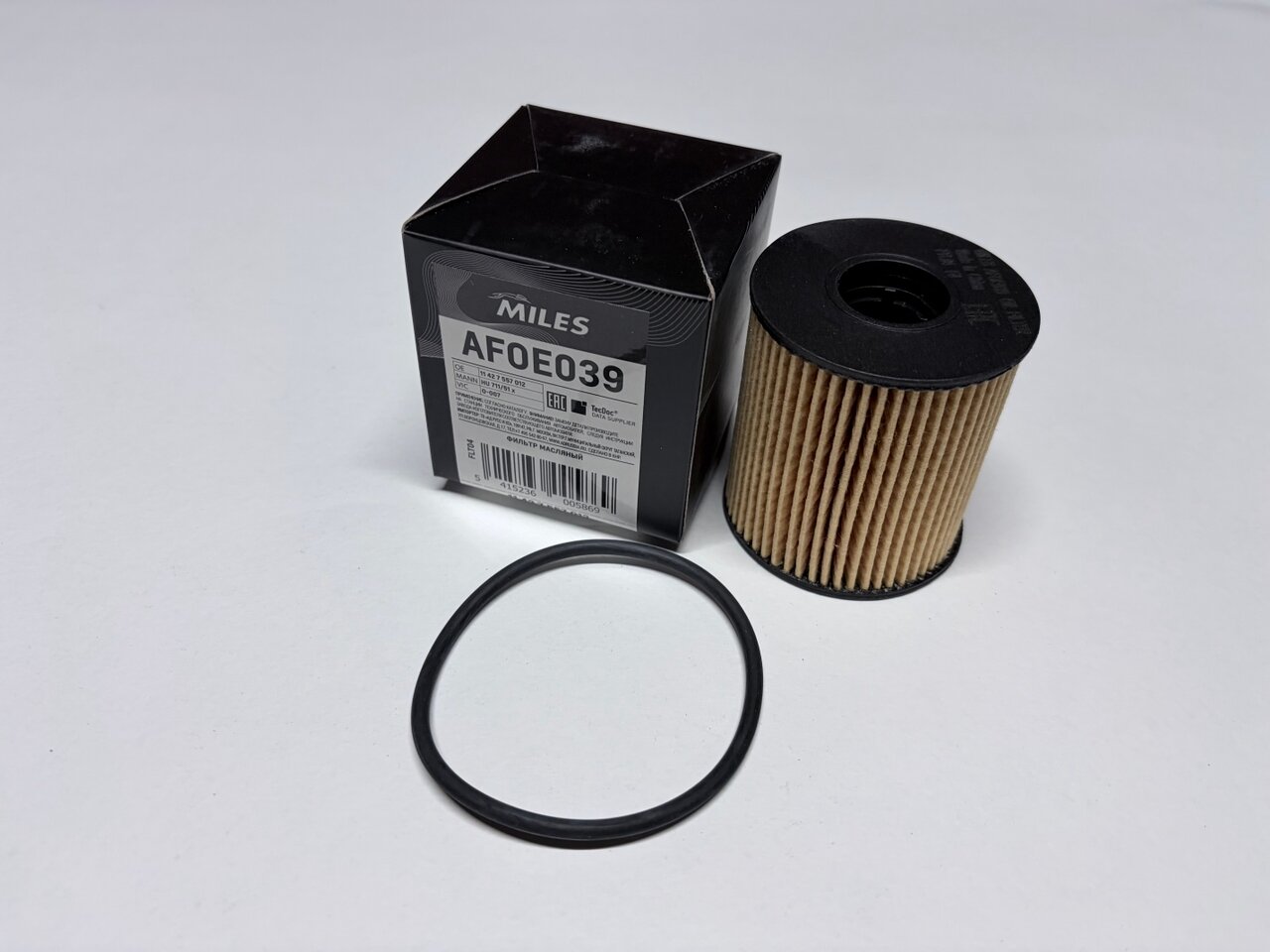 Масляный фильтр Miles AFOE039 для Ford, Peugeot, Citroen, Fiat, Land Rover, Iran Khodro (2.0–2.2 л TDCI/TD4/D)